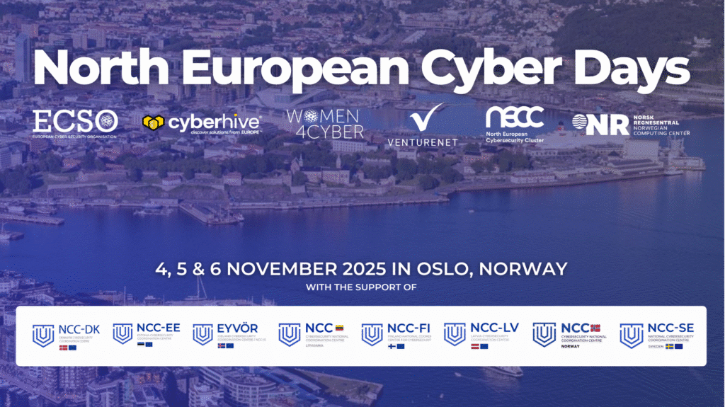 North European Cyber Days 2025 - VentureNet